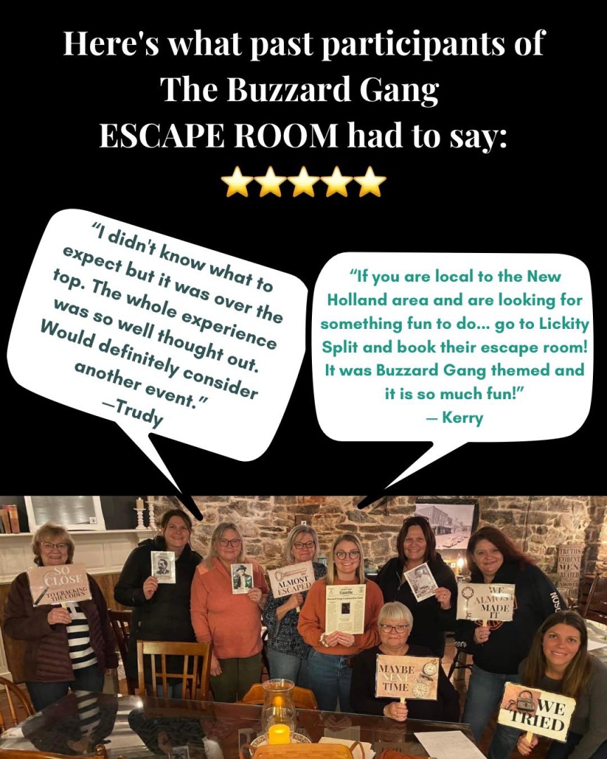 New Holland Escape Room | Discover Lancaster