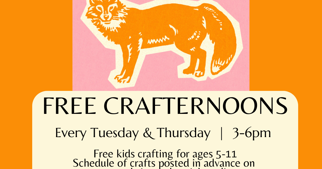 Free Afternoon Crafts | Discover Lancaster