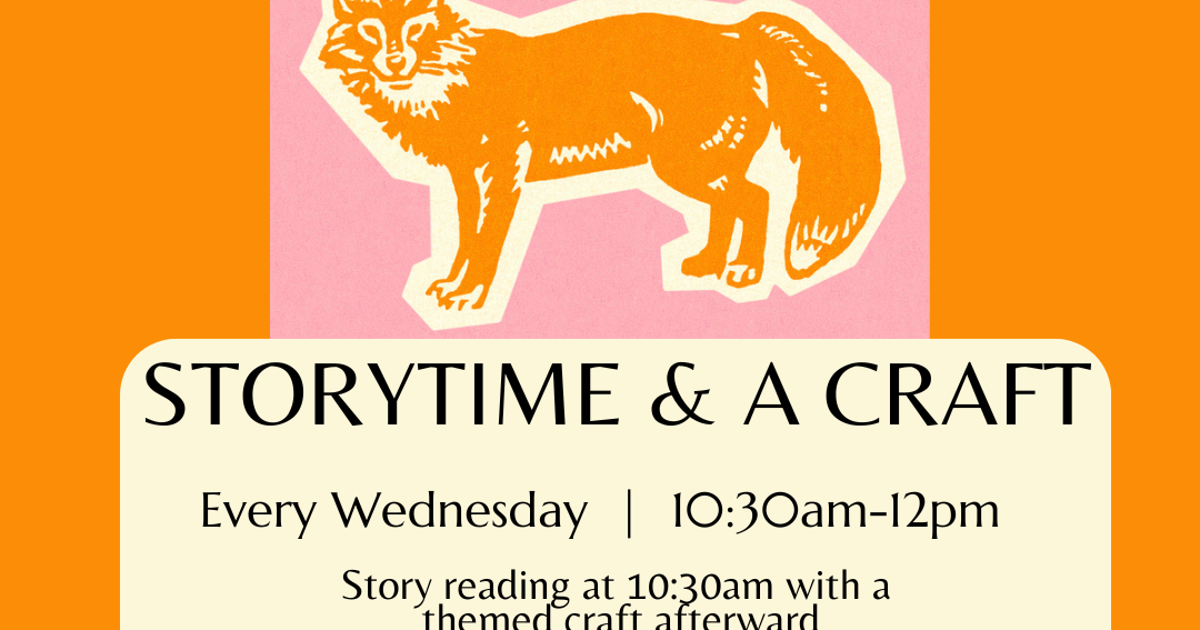 Free Storytime & a Craft | Discover Lancaster